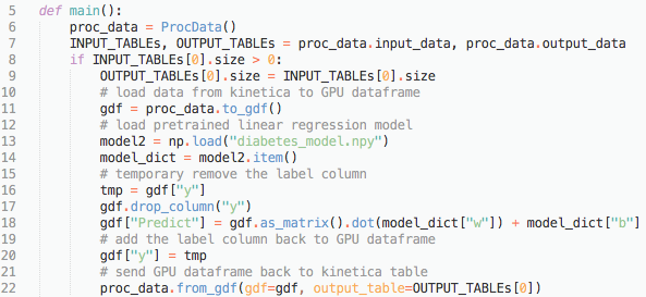 Working with RAPIDS Using Kinetica’s pyGDF Open Source API - Kinetica