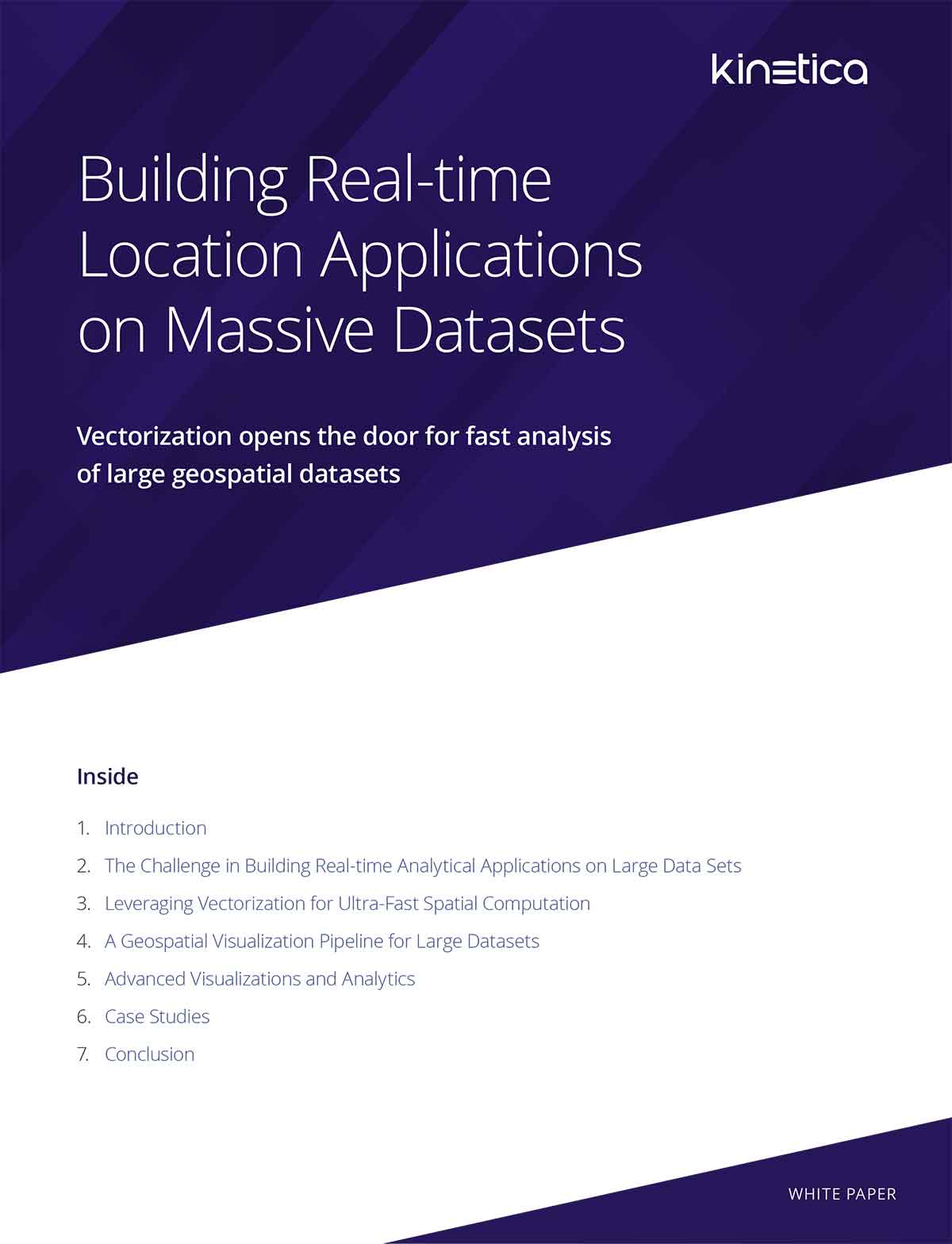 Kinetica: Time-Series and Spatial Analytics at Scale and Speed